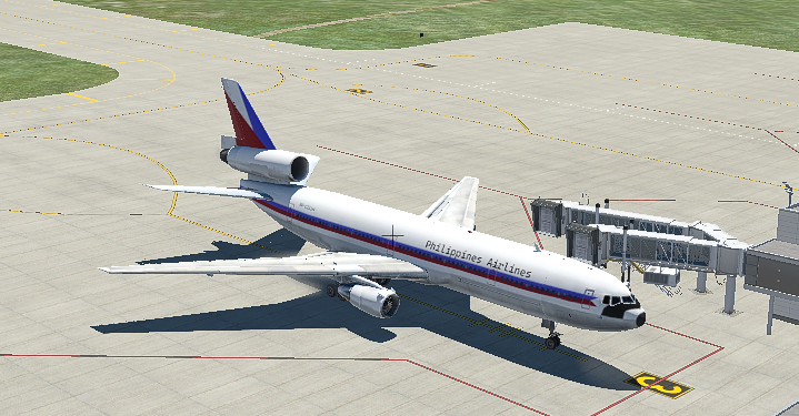 Philippine Airlines - Aerobridge DC-10 X-Plane 11 - Other Aircraft ...