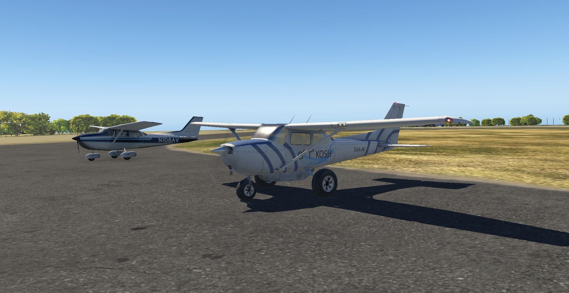 EAA-AV/Of To KOSH livery for Propstrike Studio's C172 [x-plane 11 ...