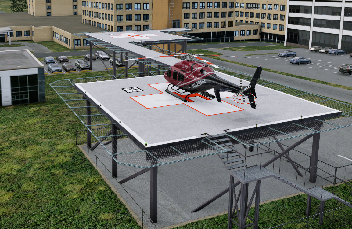 Elevated Helipads of South Carolina - Scenery Packages XP12 - X-Plane ...
