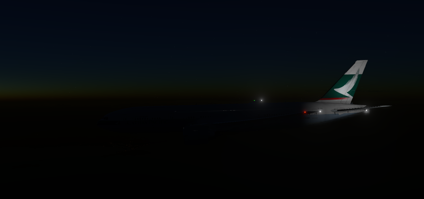White NAV light illuminates rear fuselage Graphical Issue - FIXED - X ...