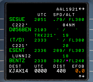 A319 FMS segment and arrival times are goofy - Airbus A319 - X-Plane ...