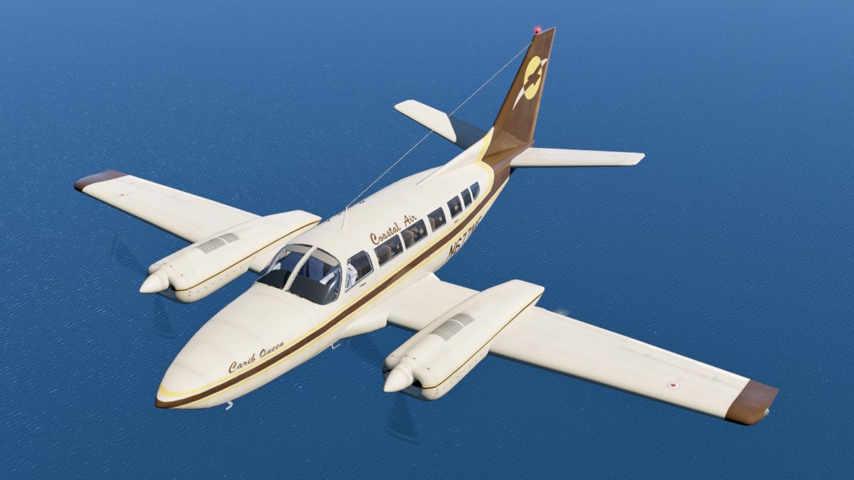 Livery N67MF_Carib Queen for Cessna 404 Titan by X-HANGAR - Other ...