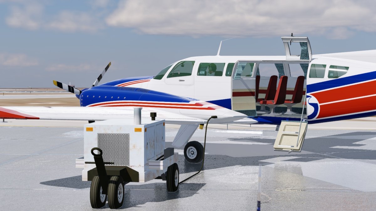 Livery C-GBWE_sander for Cessna 404 Titan by X-HANGAR - Other Payware ...