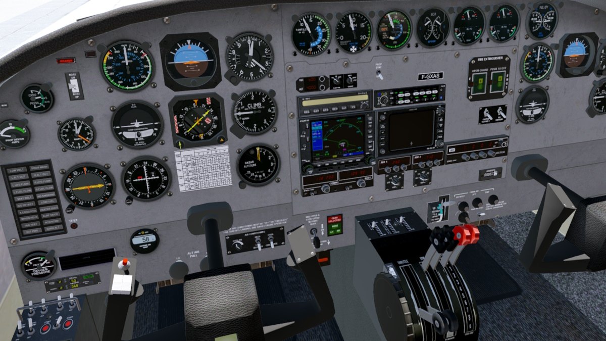 Livery F-GXAS for Cessna 404 Titan by X-HANGAR - Other Payware Aircraft ...