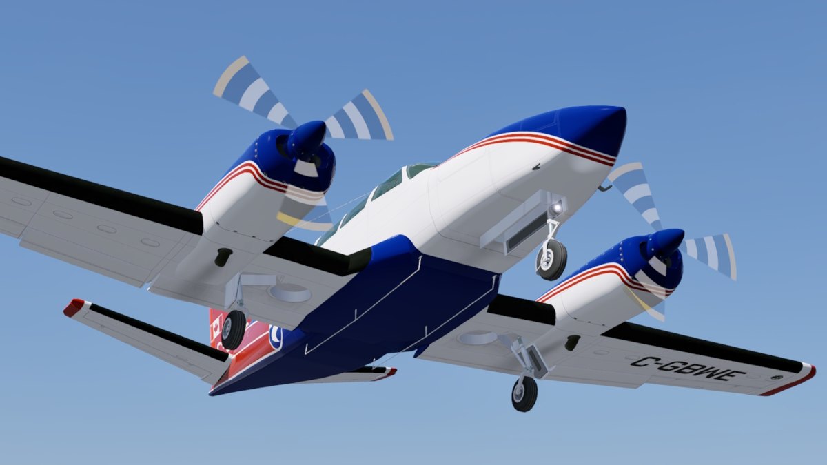 Livery C-GBWE_sander for Cessna 404 Titan by X-HANGAR - Other Payware ...