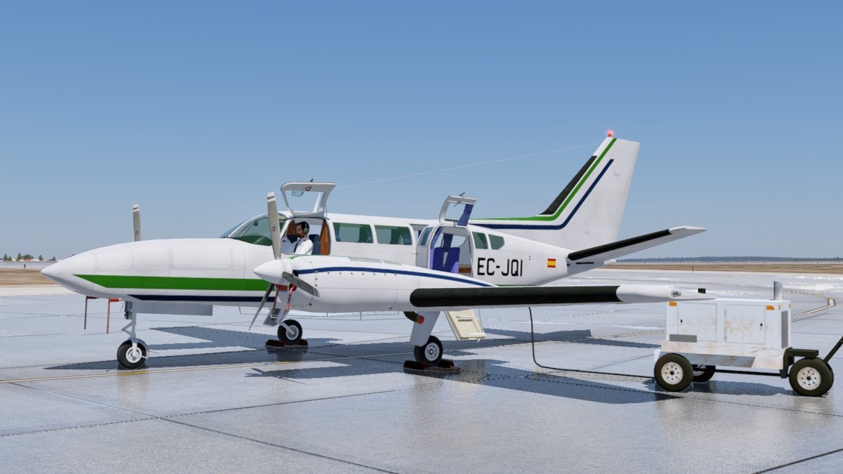 Livery EC-JQI for Cessna 404 Titan, by X-HANGAR - Other Payware ...
