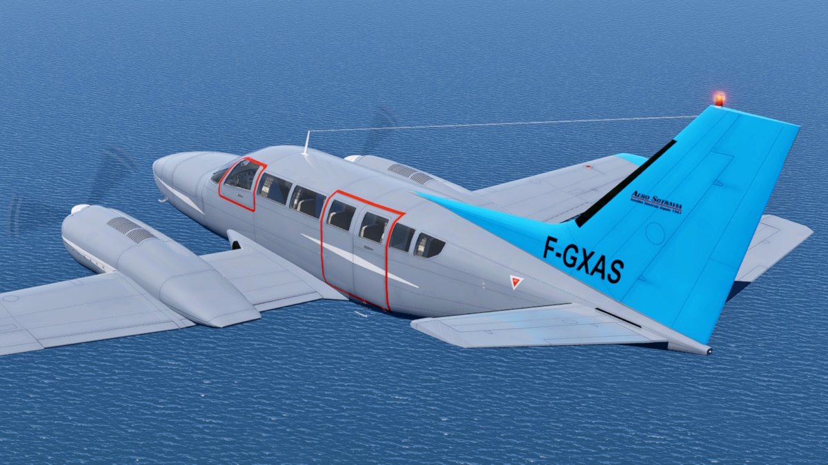 Livery F-GXAS for Cessna 404 Titan by X-HANGAR - Other Payware Aircraft ...