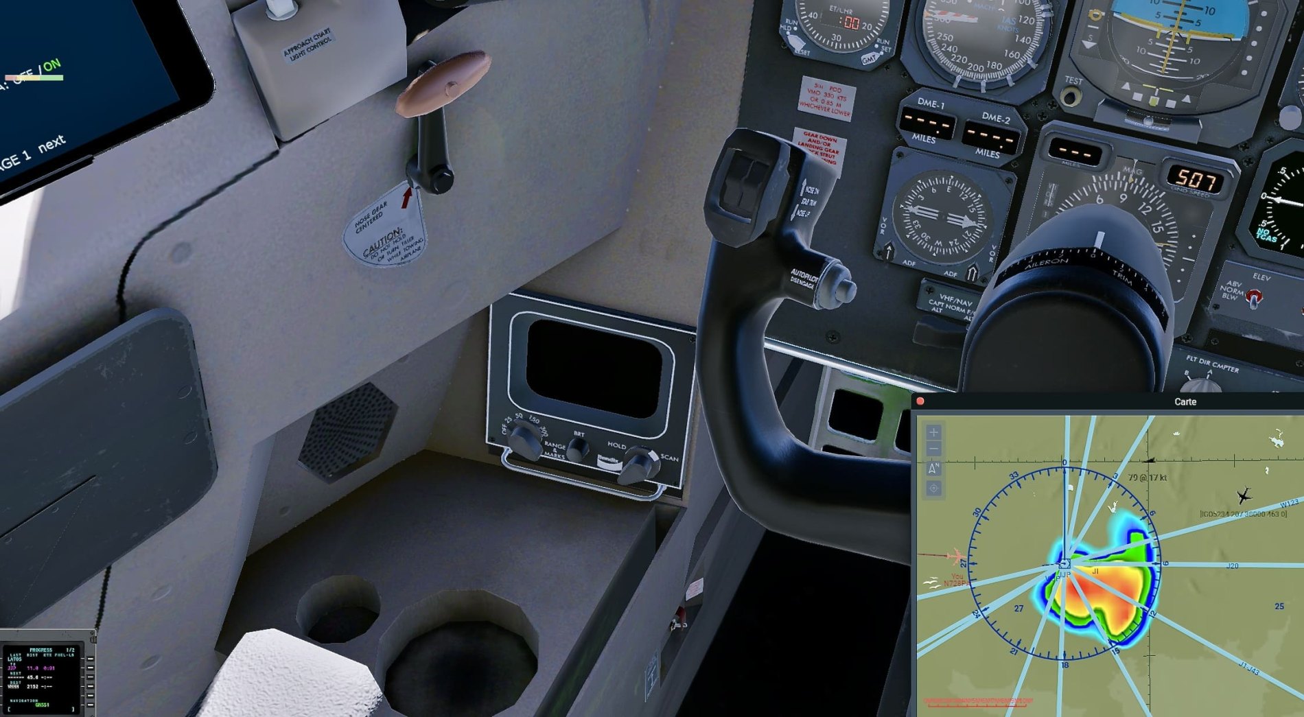 How to switch on the radar ? - 747-200 Classic - X-Plane.Org Forum