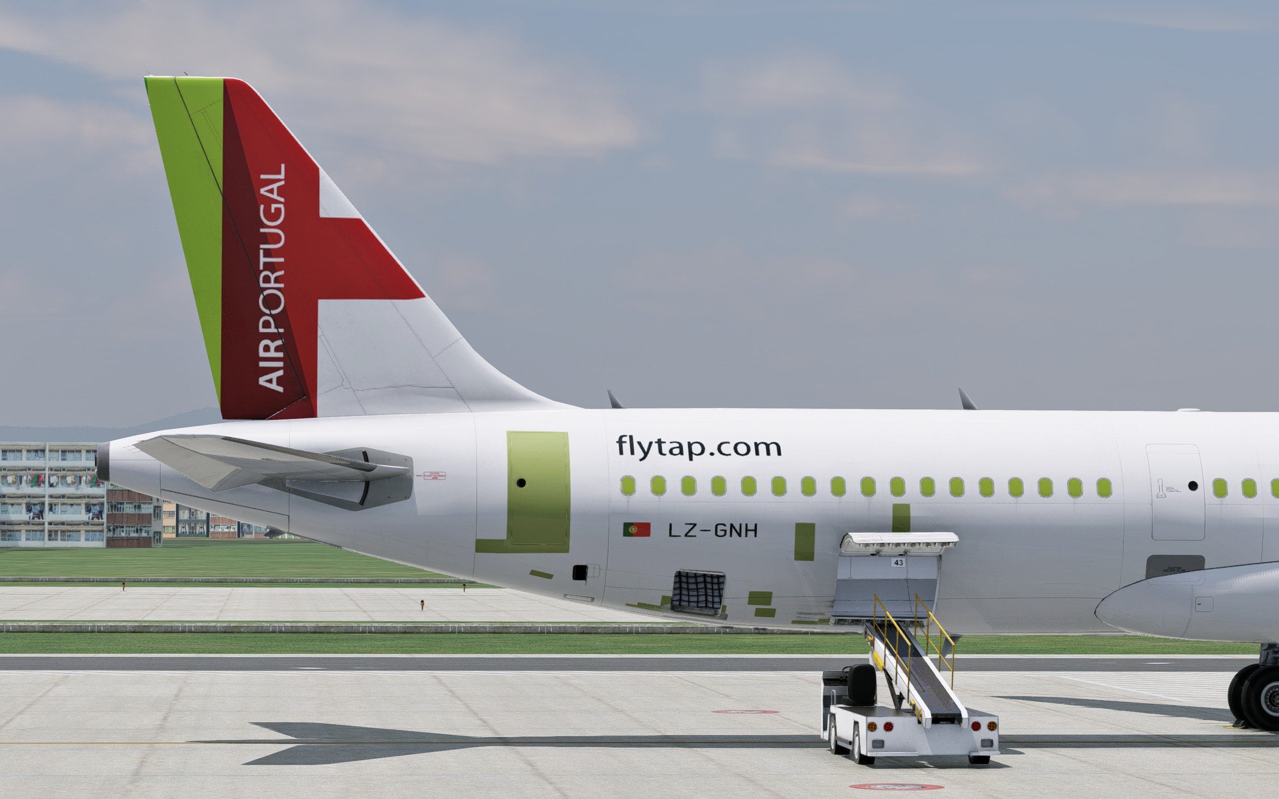 Toliss A321 Freighter (ex-TAP Air Portugal) A321 P2F LZ-GNH - Toliss ...