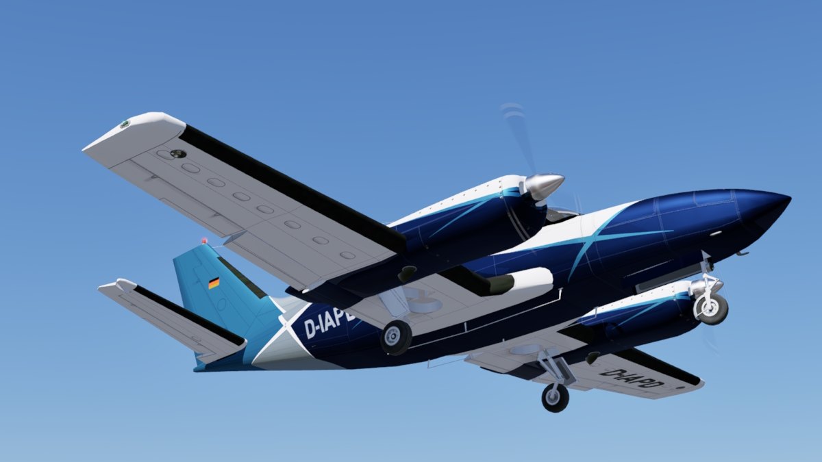 Livery D-IAPD Cessna 404 Titan, by X-HANGAR - Other Payware Aircraft ...