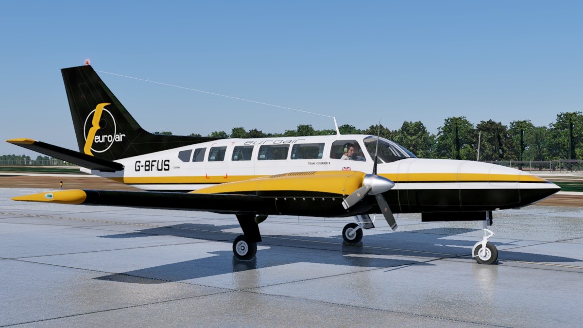 Livery G-BFUS for Cessna 404 Titan by X-HANGAR - Other Payware Aircraft ...