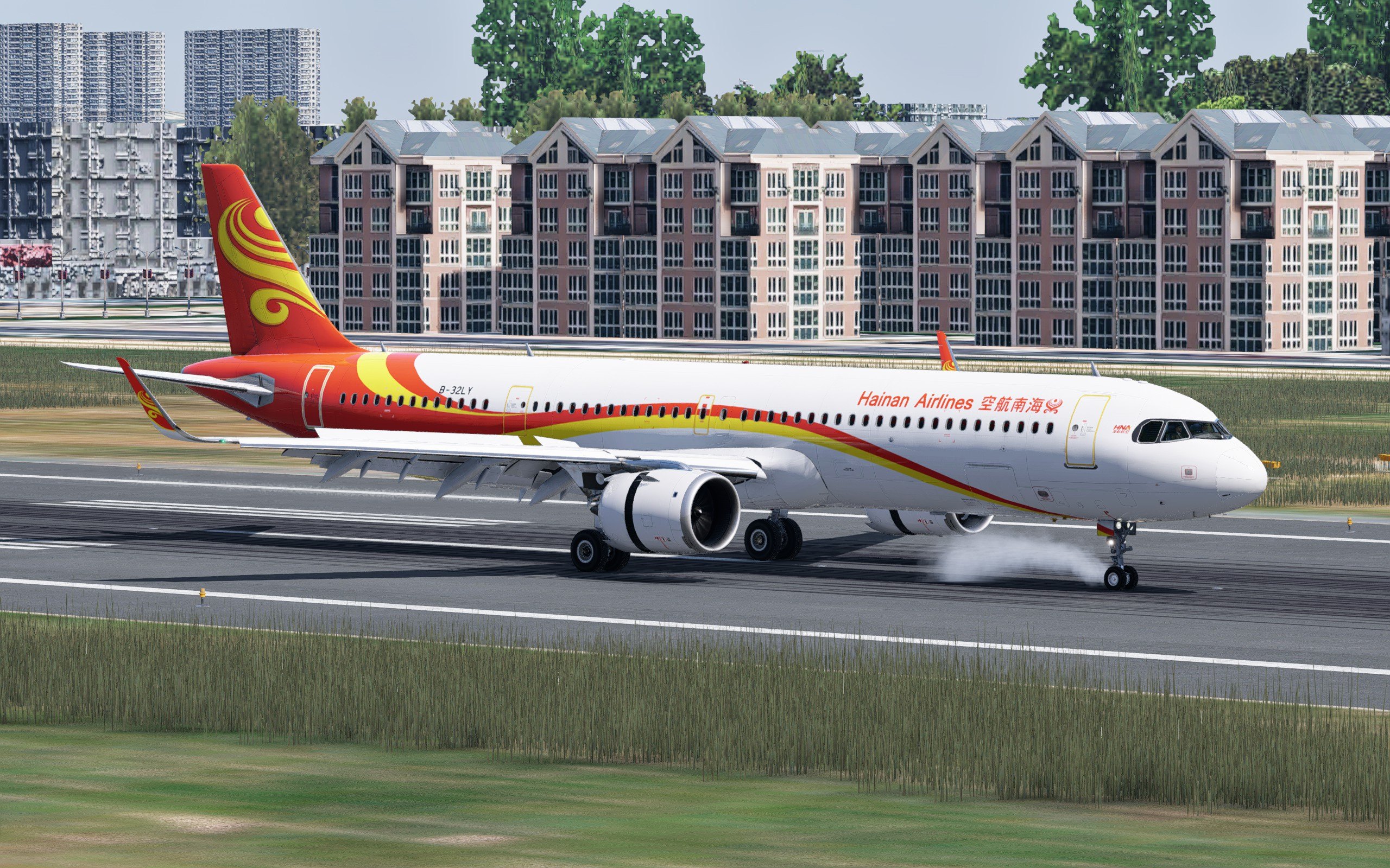 Toliss A321neo Hainan Airlines B-32LY livery - Toliss A321 - X-Plane ...