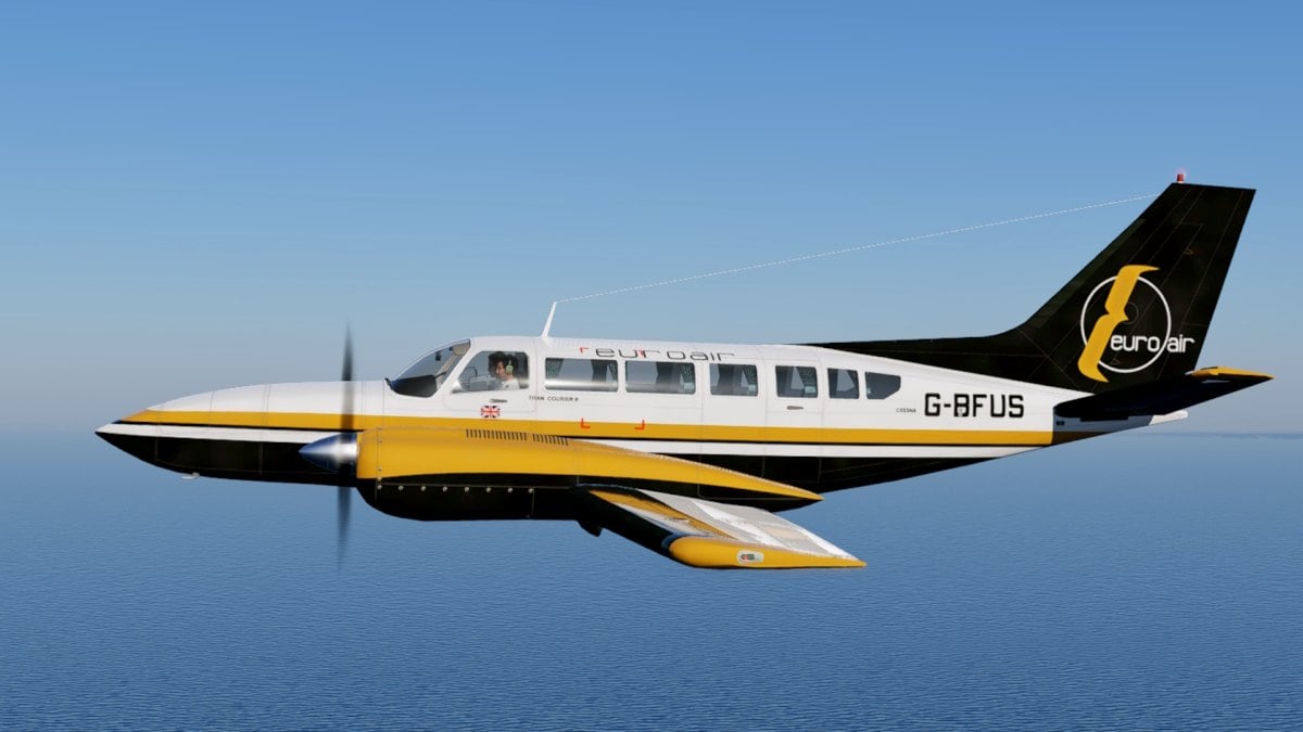 Livery G-BFUS for Cessna 404 Titan by X-HANGAR - Other Payware Aircraft ...
