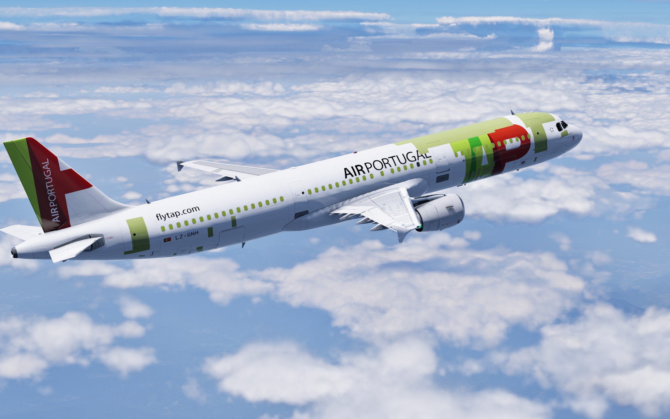 Toliss A321 Freighter (ex-TAP Air Portugal) A321 P2F LZ-GNH - Toliss ...