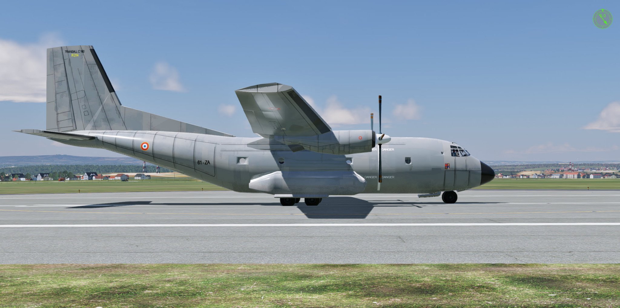 C160 Transall "Poitou" Military Transport Squadron - Military Aircraft ...
