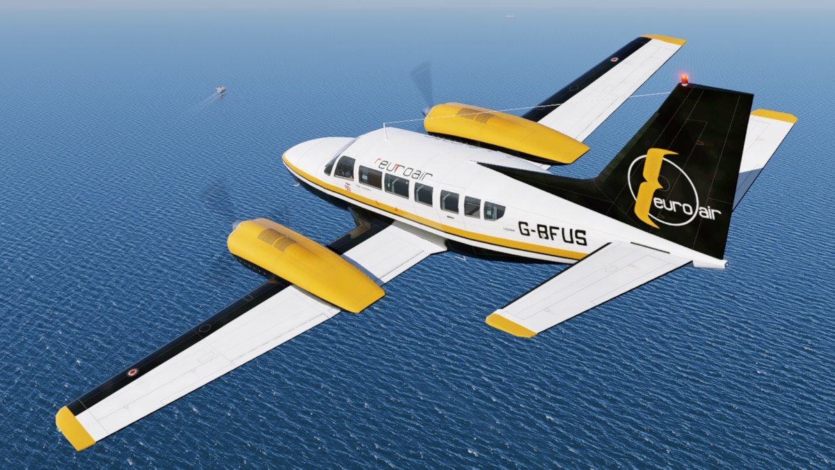 Livery G-BFUS for Cessna 404 Titan by X-HANGAR - Other Payware Aircraft ...