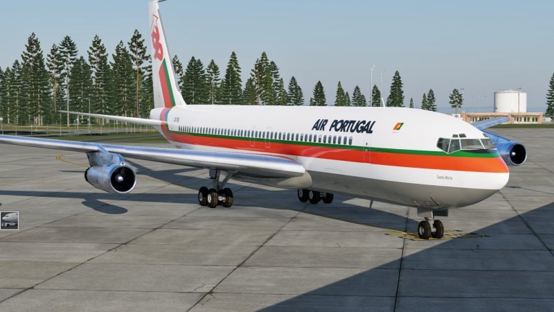 Air Portugal Boeing 707-320 - Other Aircraft Livery - X-Plane.Org Forum