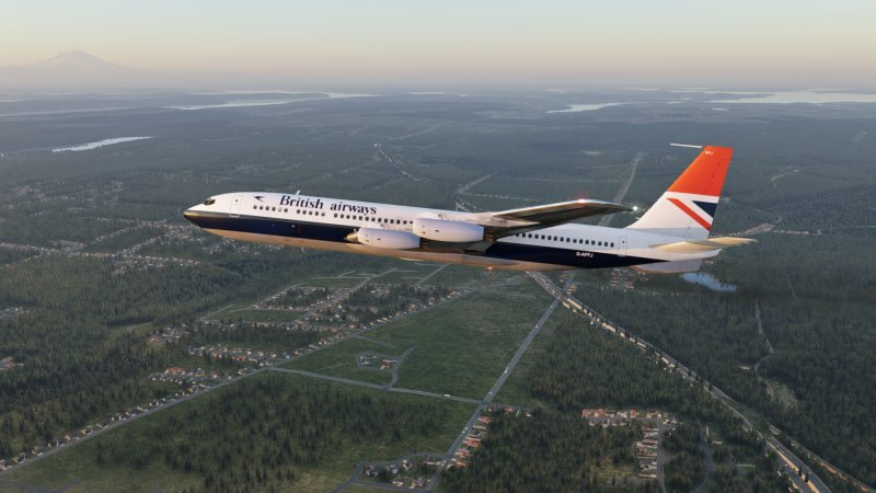 British Airways Boeing 707 XP-11/12 - Other Aircraft Livery - X-Plane ...