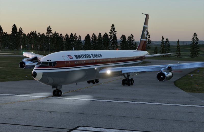 British Eagle Boeing 707-320 - Other Aircraft Livery - X-Plane.Org Forum