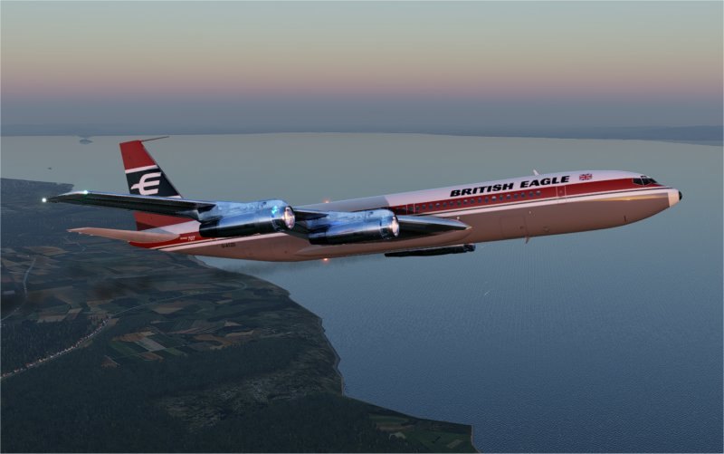 British Eagle Boeing 707-320 - Other Aircraft Livery - X-Plane.Org Forum