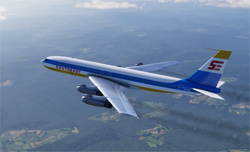 Boeing 707 SouthEast - XP-11/12 - Other Aircraft Livery - X-Plane.Org Forum