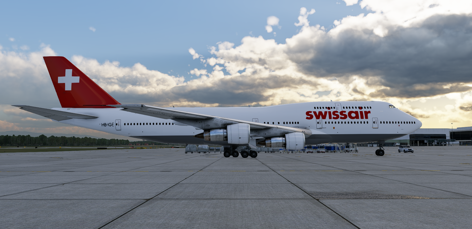 Swissair HB-IGE for Felis 747-300 mod - Felis Planes - X-Plane.Org Forum