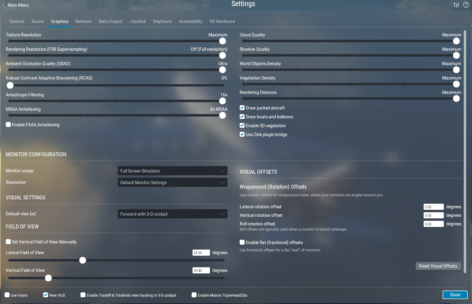 Nvidia 5070TI performance - XP12: Rendering Options - FPS - Hardware ...