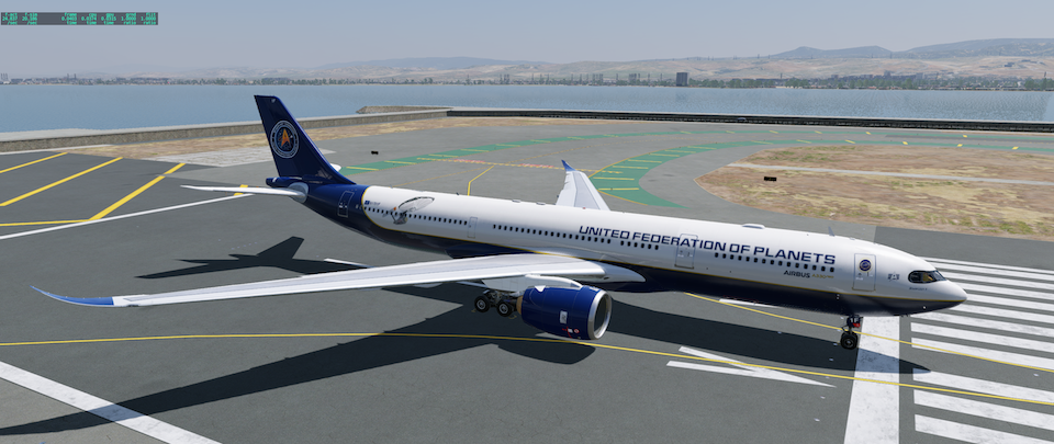 Star Trek Universe Fictional Livery for ToLiss A330-900 - Toliss A330 ...