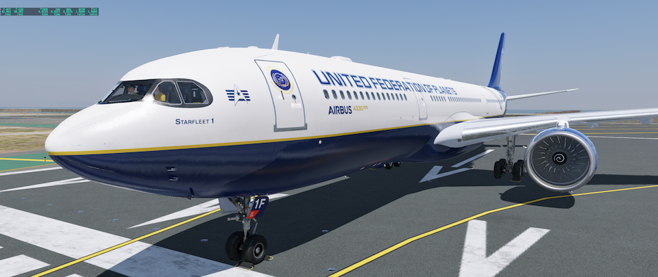 Star Trek Universe Fictional Livery for ToLiss A330-900 - Toliss A330 ...