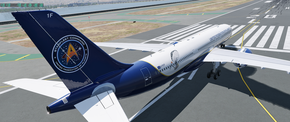 Star Trek Universe Fictional Livery for ToLiss A330-900 - Toliss A330 ...