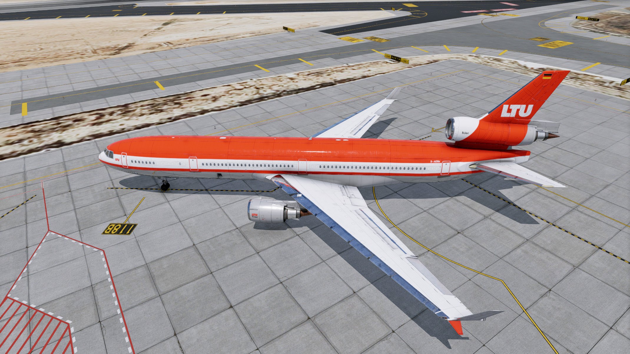 Rotate MD-11P - LTU [LTU-LT] - D-AERW - Rotate MD-11 - X-Plane.Org Forum