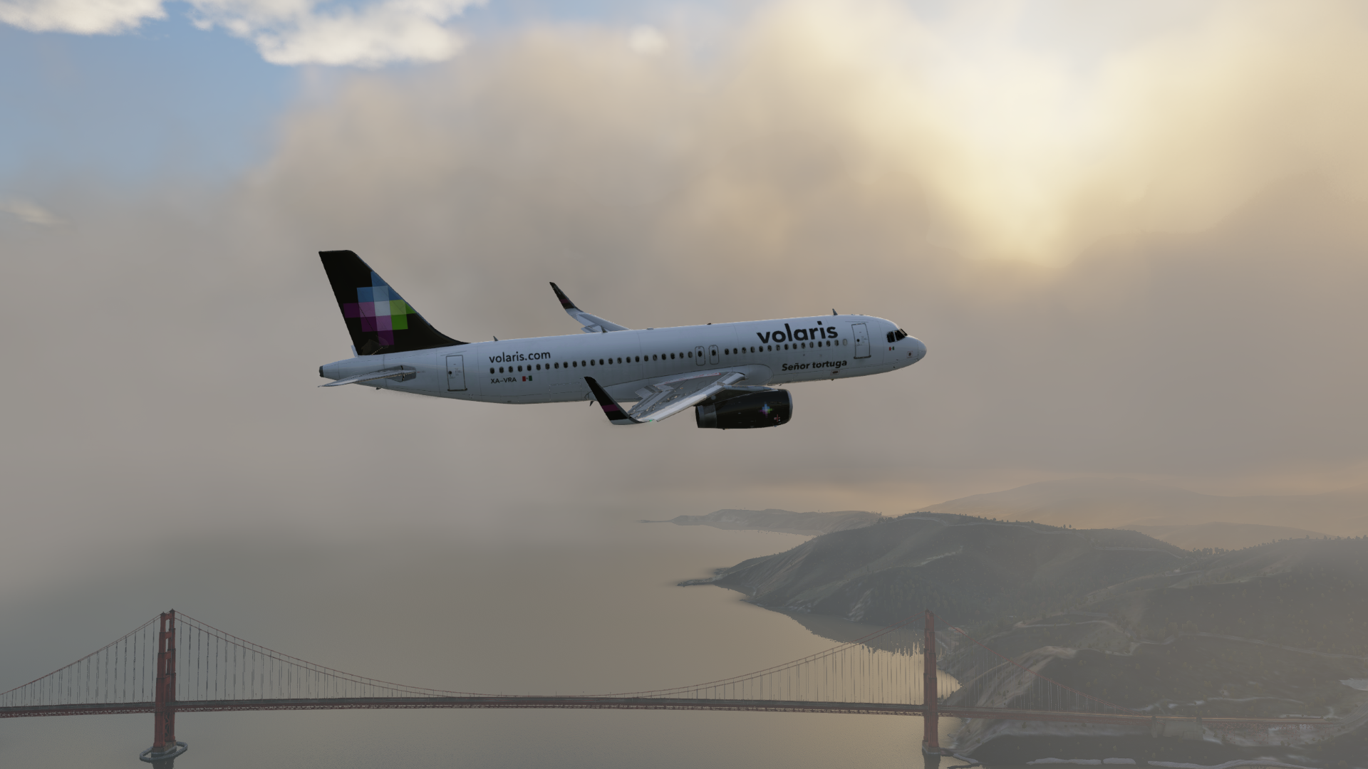 [IAE] Volaris XA-VRA "Señor Tortuga" Livery ToLiss A320 CEO (8K + 4K ...
