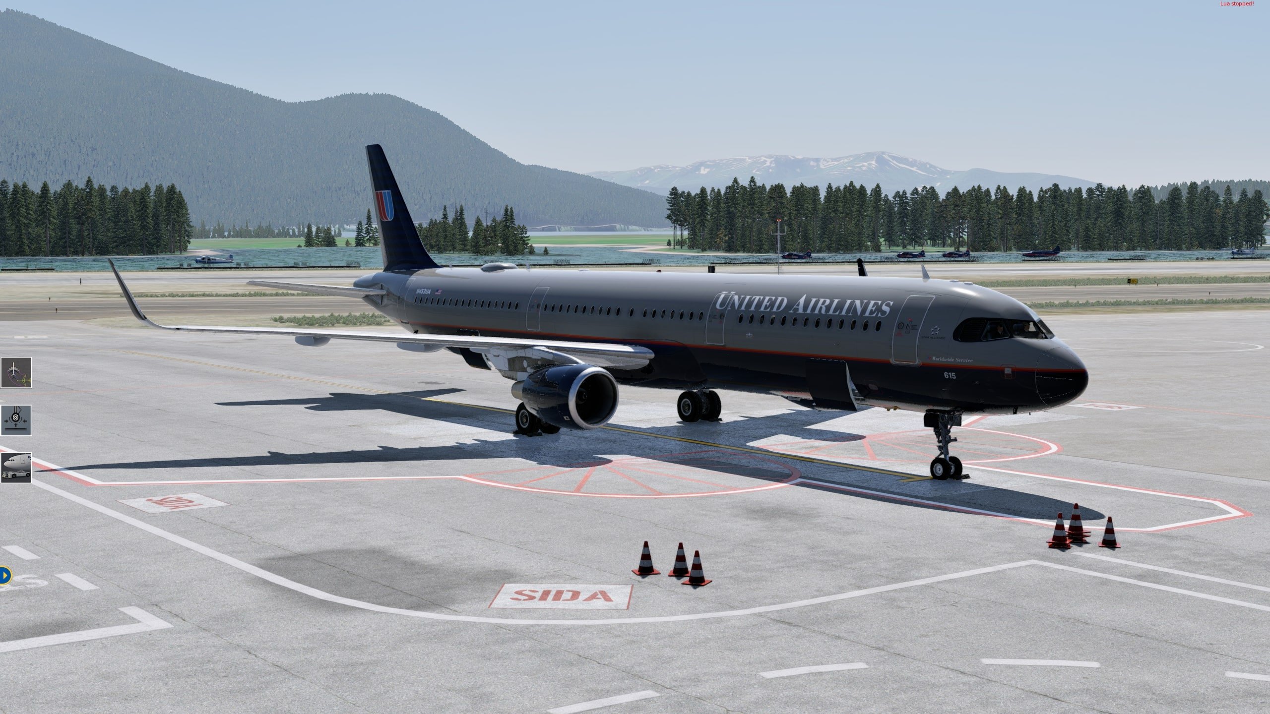Toliss A321 United Airlines Battleship Grey (Cfm Carda supported ...