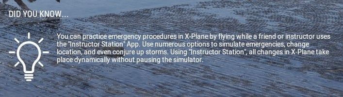 Instructor Operator Station - General X-Plane Discussion - X-Plane.Org ...