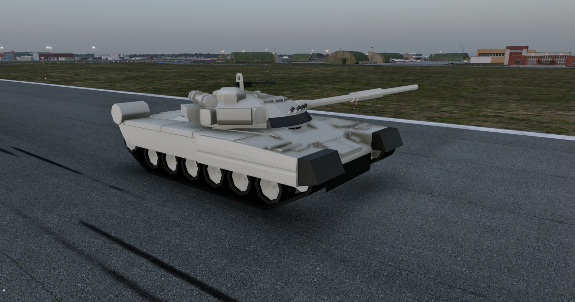 T-80U tank (target and Player versions, and a BTR-80 APC target ...