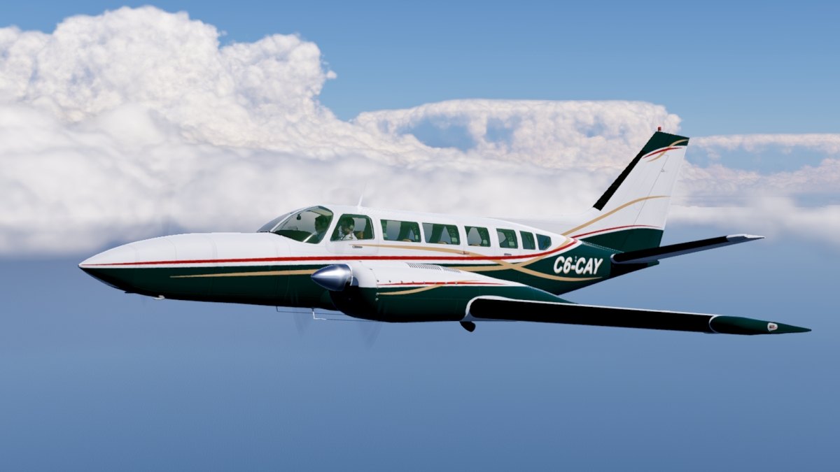 Livery C6-CAY_BahamasII for Cessna 404, by X-HANGAR - Other Payware ...