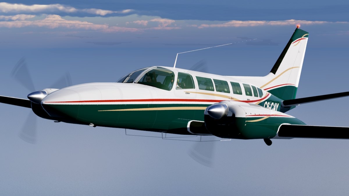 Livery C6-CAY_BahamasII for Cessna 404, by X-HANGAR - Other Payware ...