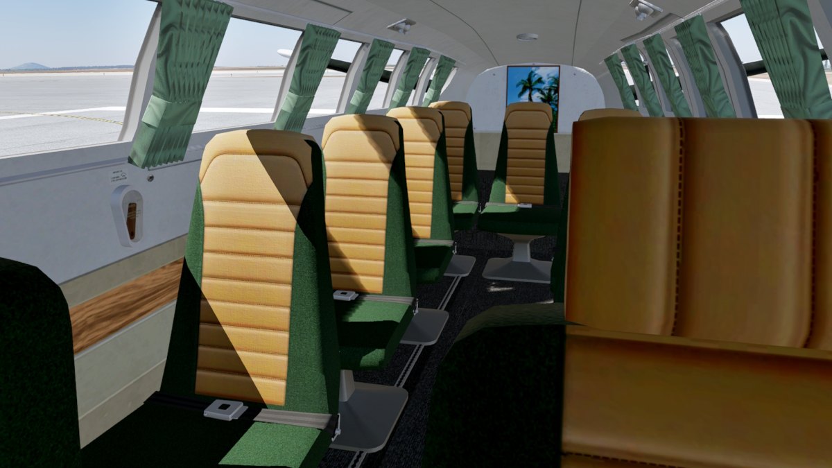 Livery C6-CAY_BahamasII for Cessna 404, by X-HANGAR - Other Payware ...