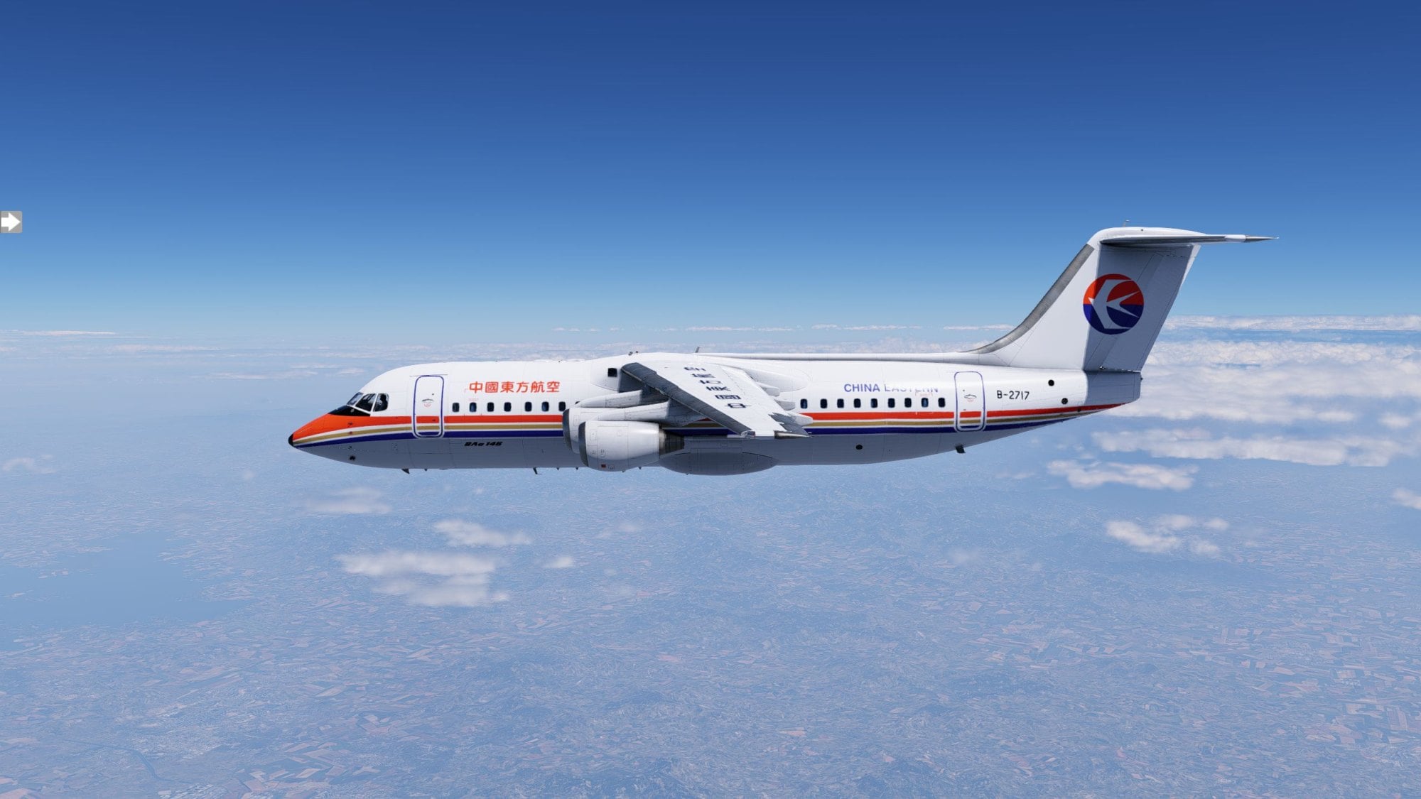 JustFlight BAe 146 China Eastern Airlines liveries - Bae 146 - X-Plane ...