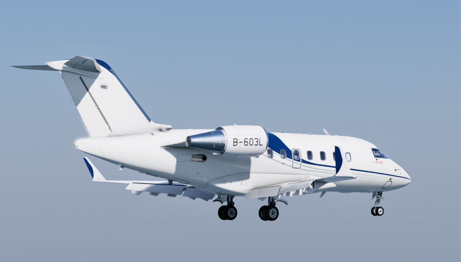 ZYB LILY JET B-603L for hotstart cl650 - Other Payware Aircraft - X ...