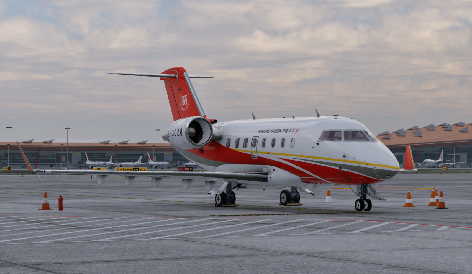 Wanfeng General Aviation/Suzhou Aviation B-3028 for Hot Start Cl650 ...