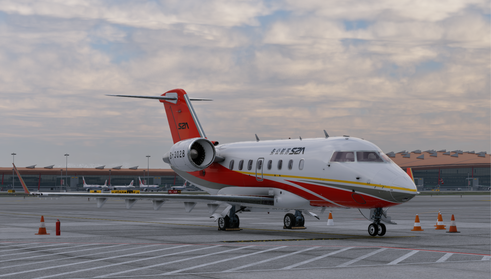Wanfeng General Aviation/Suzhou Aviation B-3028 for Hot Start Cl650 ...