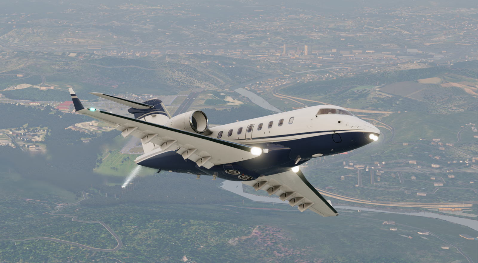 N604FS livery for CL650 by Hotstart - Other Payware Aircraft - X-Plane ...