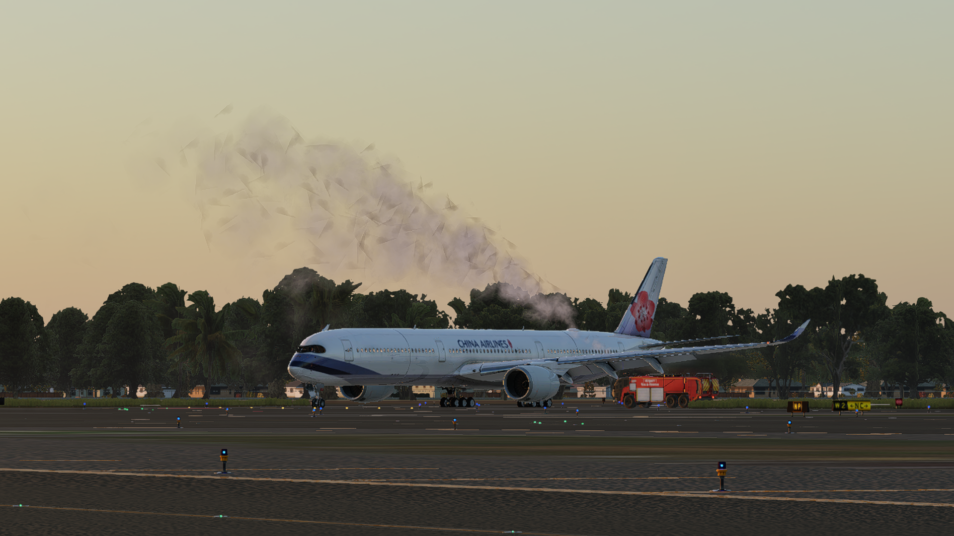 China Airlines A350-1000 (Fictional) FlightFactor A350-900XWB - FF A350 ...