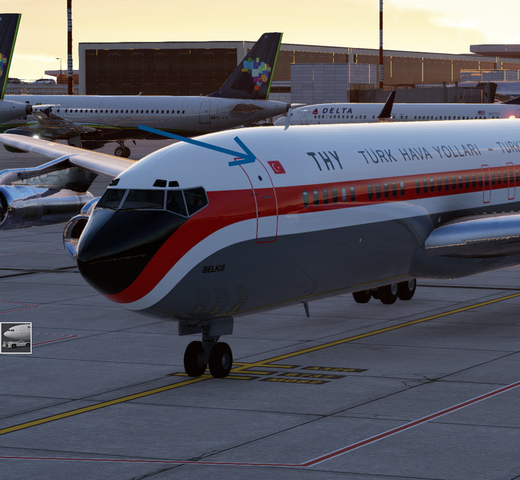 Boeing 707 Türk Hava Yollari upgrade - Other Aircraft Livery - X-Plane ...