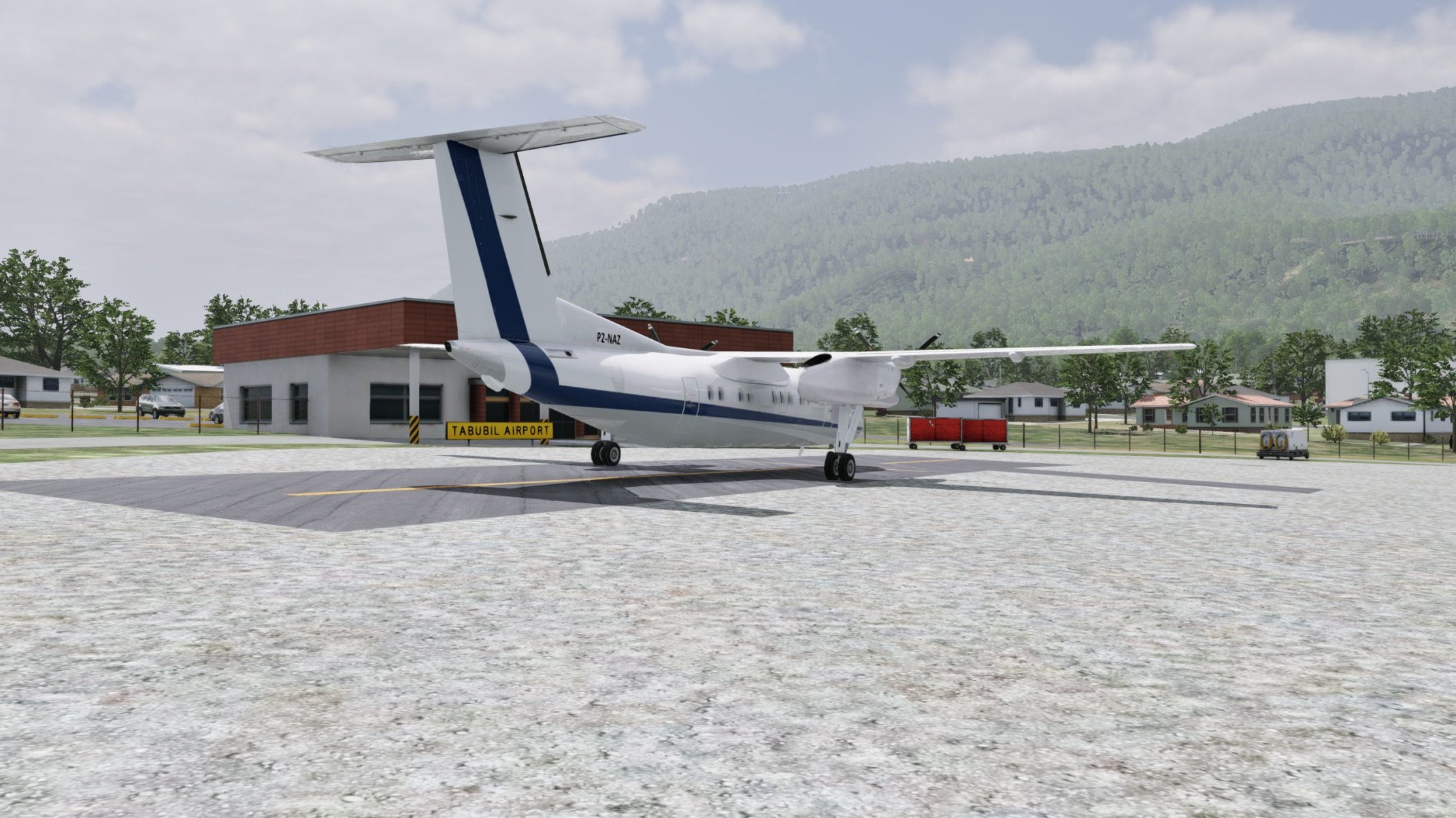 De Havilland DHC8-100 P2-NAZ PRIDE OF TABUBIL - Other Aircraft Livery ...