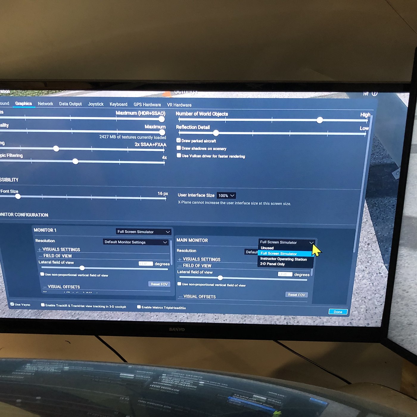 How to change default view? - XP11 Technical Support - Cubby's Corner ...