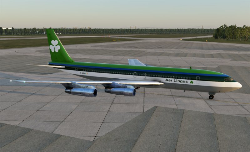 Aer Lingus B707 XP-12 (texture) - Other Aircraft Livery - X-Plane.Org Forum