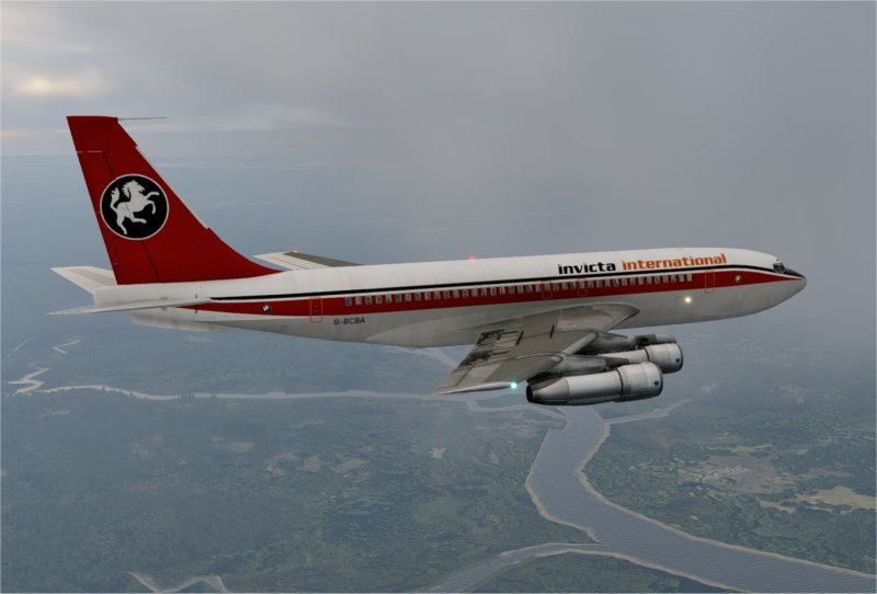 Boeing 720B Invicta International (Shenshee) - Other Aircraft Livery ...