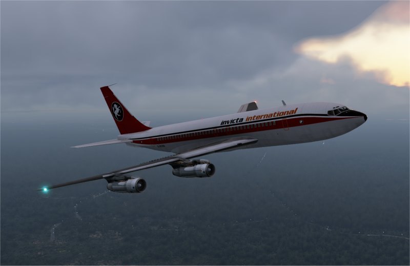 Boeing 720B Invicta International (Shenshee) - Other Aircraft Livery ...